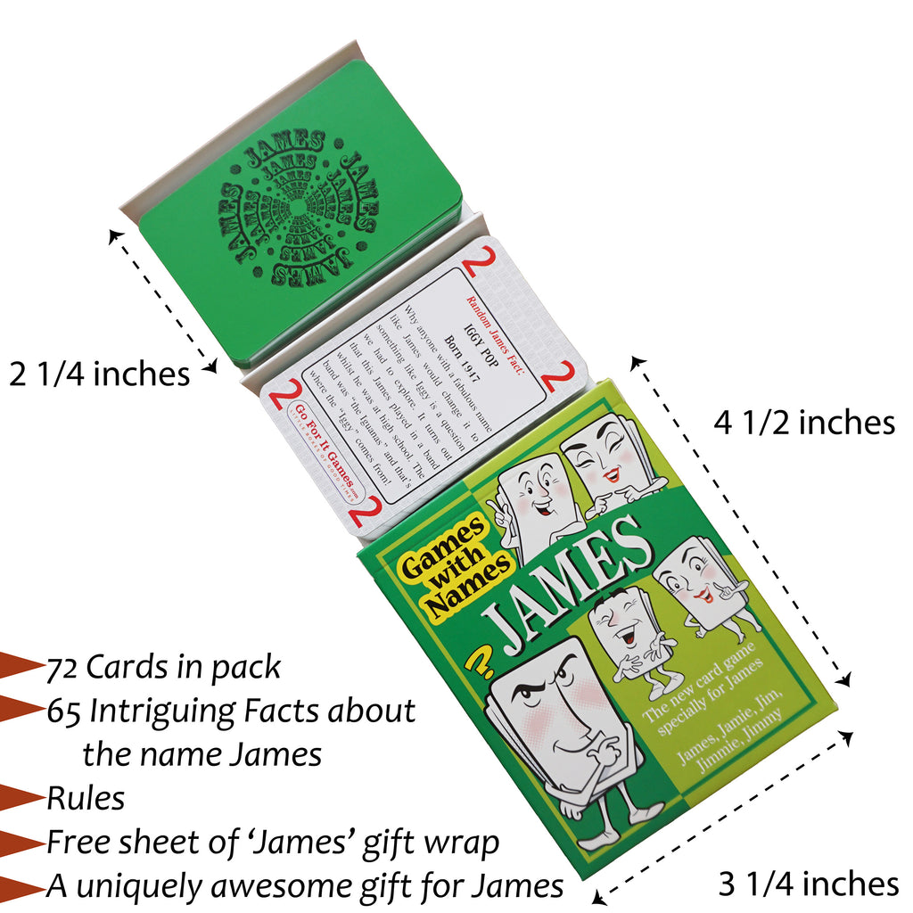 James's Game - GoForItGames-USA