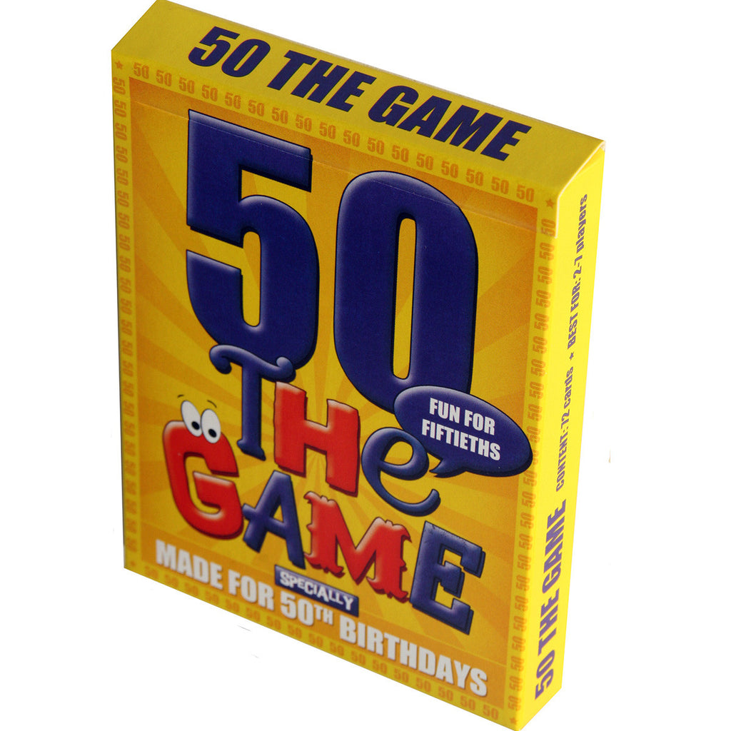 50th Birthday Game - GoForItGames-USA