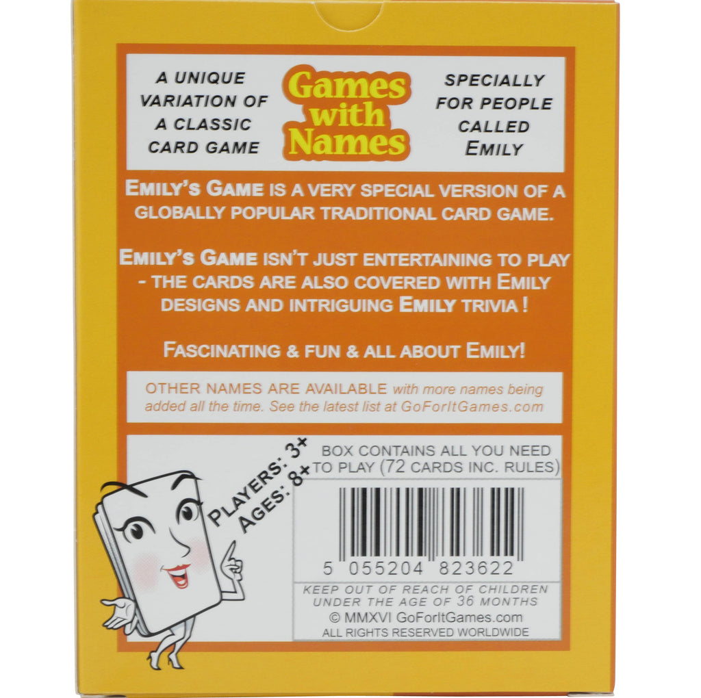 Emily's Game - GoForItGames-USA