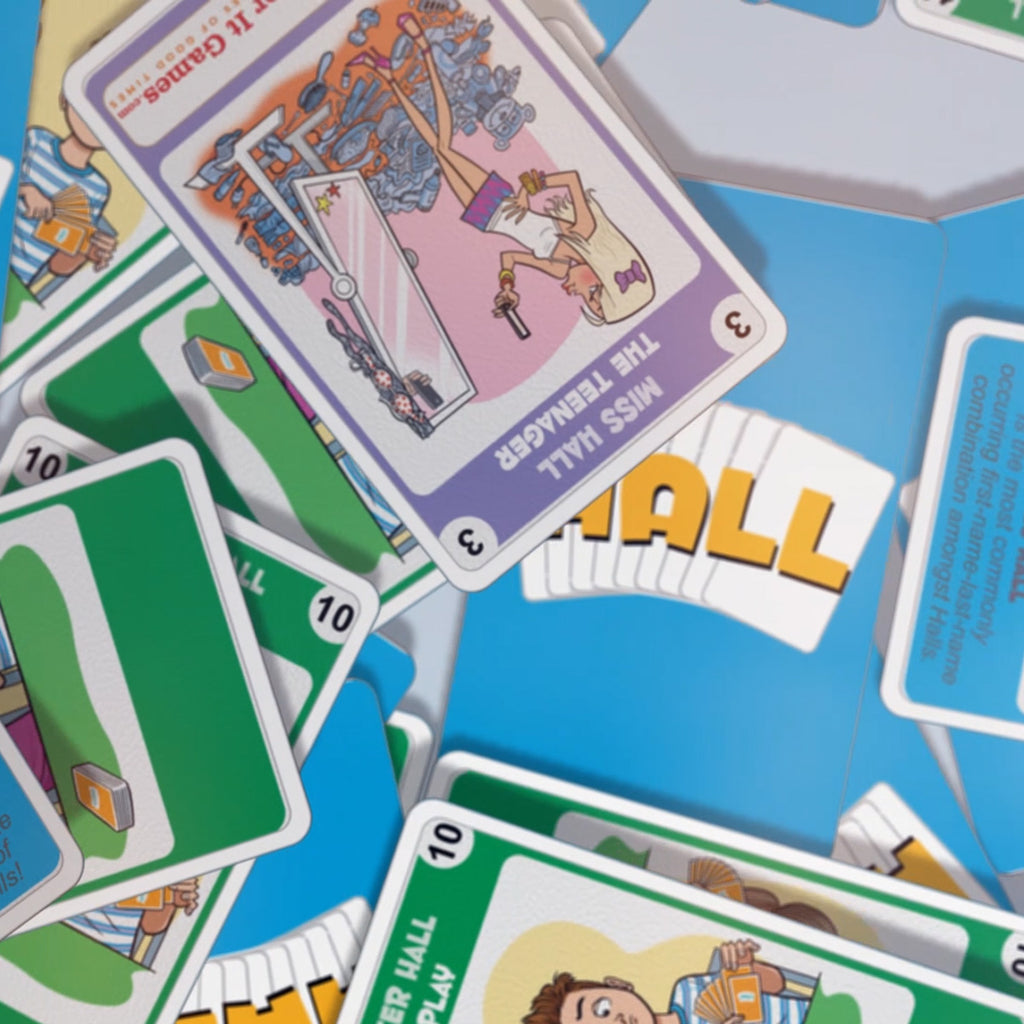 The Hall Family Game - GoForItGames-USA