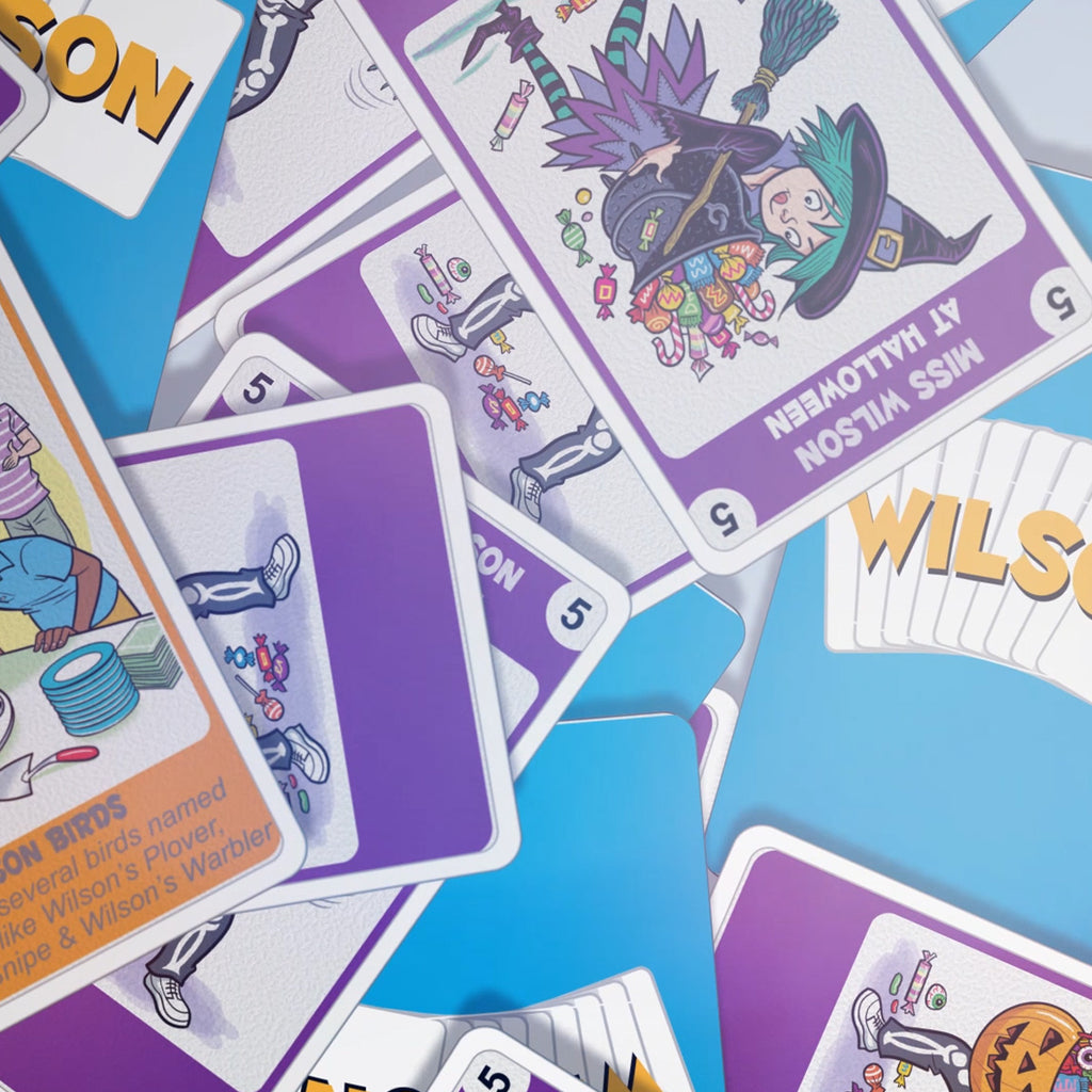 The Wilson Family Card Game - GoForItGames-USA